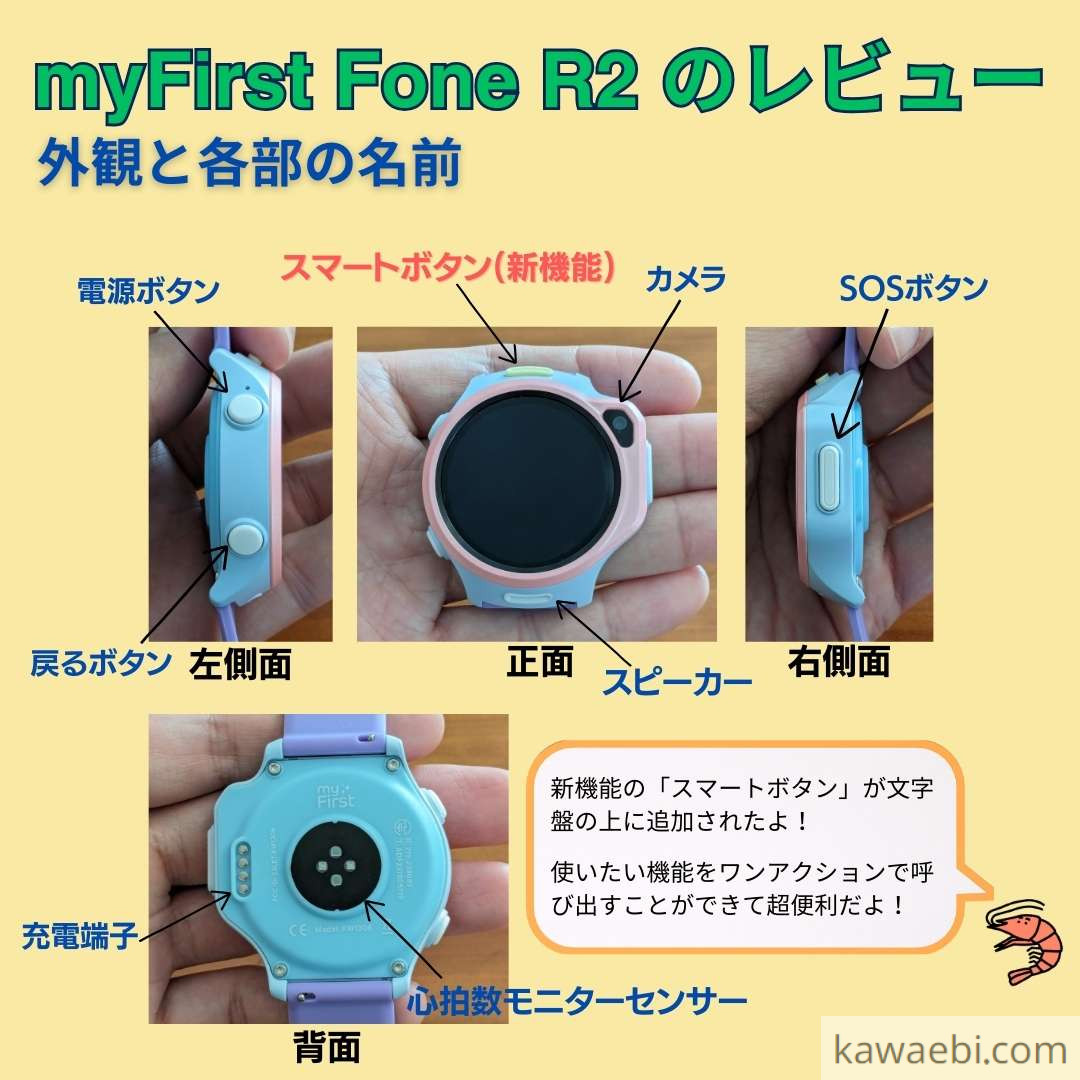 【2024年モデル】myFirst Fone R2 の実機レビュー | さらに楽しく便利になった！ | カワエビのから揚げ